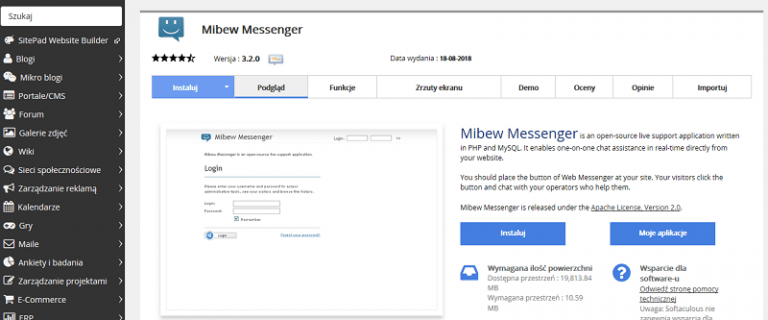 Mibew Messenger - Servizza Pomoc